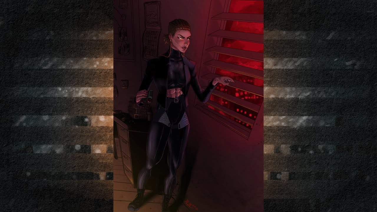 Vampire: The Masquerade OC Mahsa - 5/10/22 Timelapse - YouTube