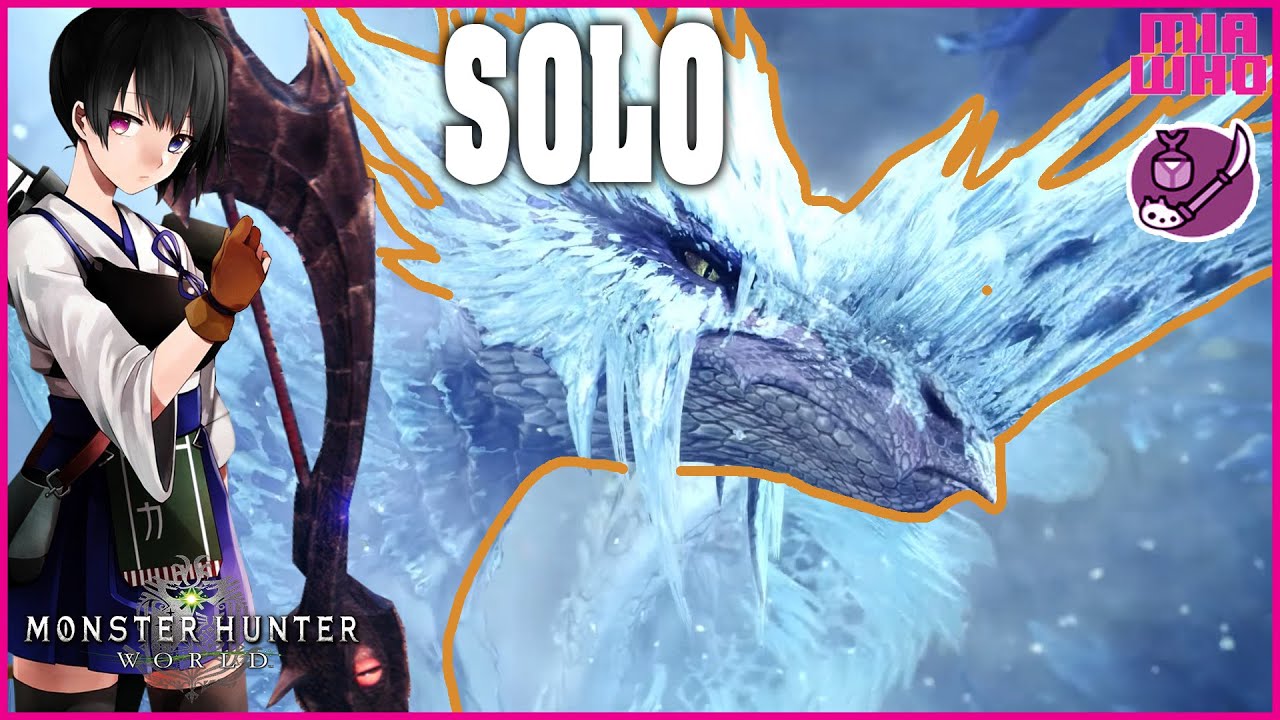 Arch Tempered Velkhana SOLO - Monster Hunter World: Iceborne - YouTube
