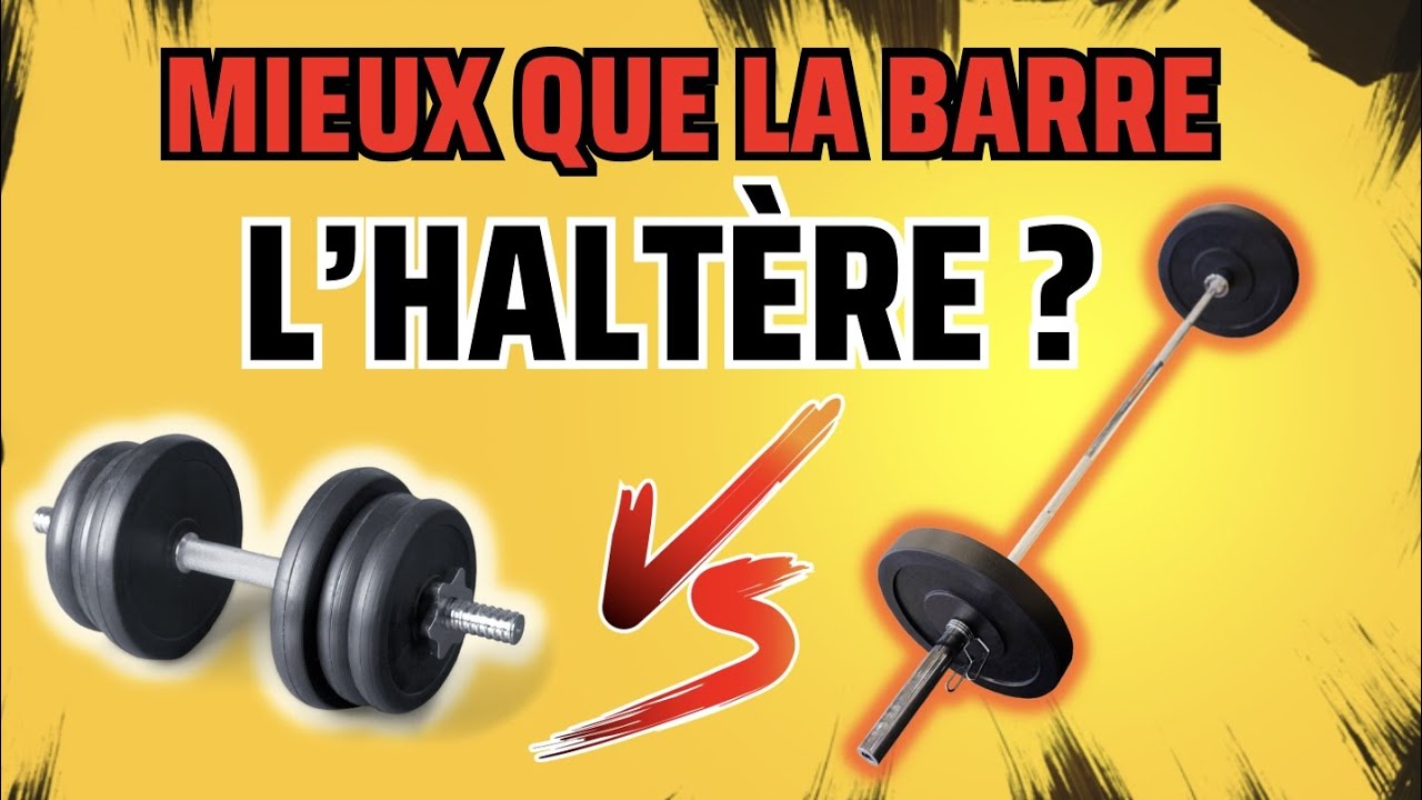 Barre VS haltères : le match du siècle ! - YouTube