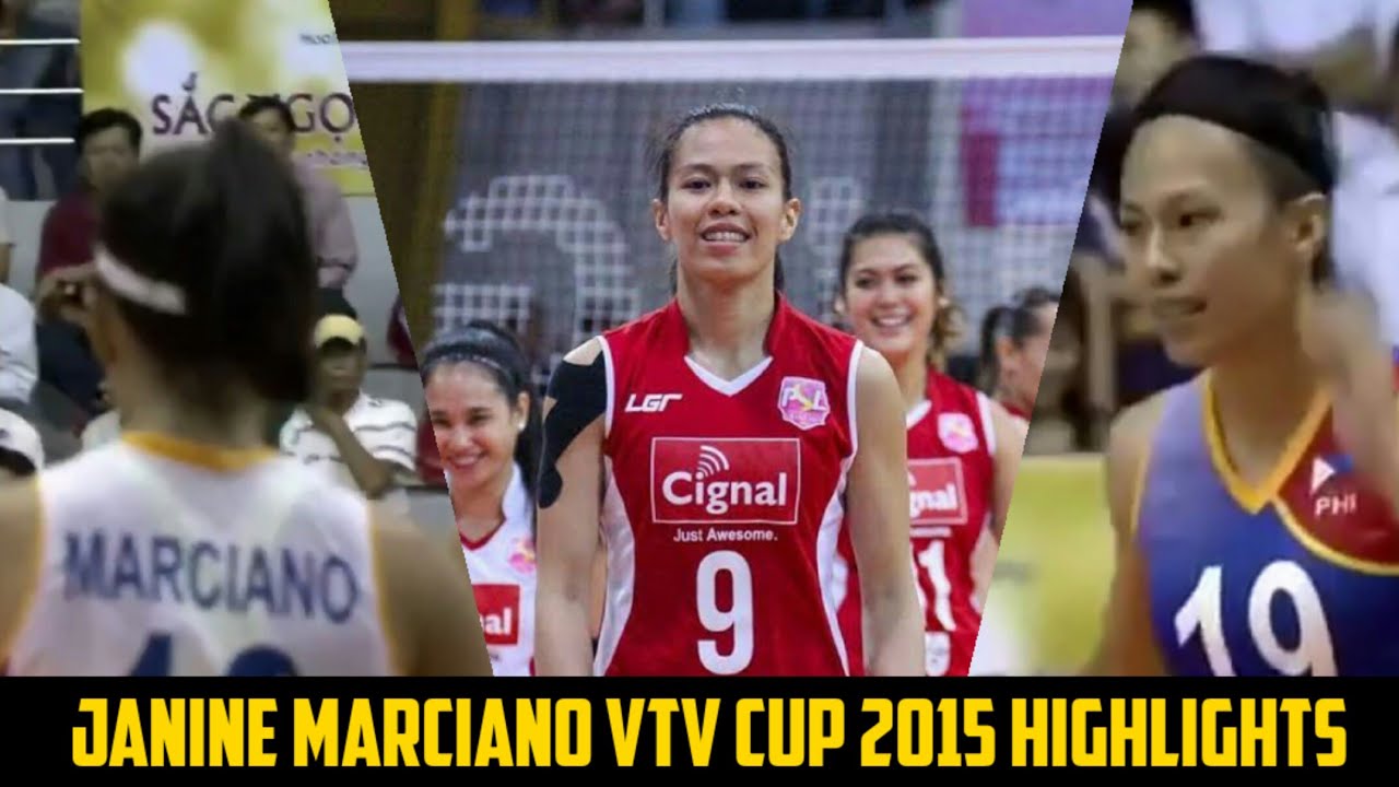 Janine Marciano VTV International Women's Volleyball Cup 2015 ...