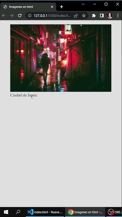 Como poner imagenes correctamente en HTML - YouTube