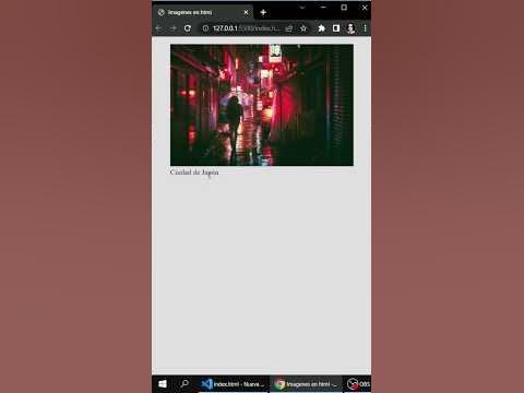 Como poner imagenes correctamente en HTML - YouTube