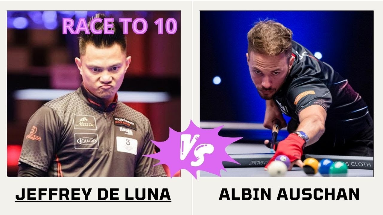 Billiards pool 10 ball Qatar Open 2024 Jeffrey de Luna vs. Albin ...