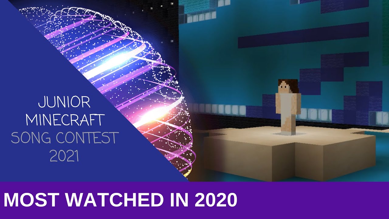 Most watched in 2020 - Junior Minecraft Song Contest - YouTube