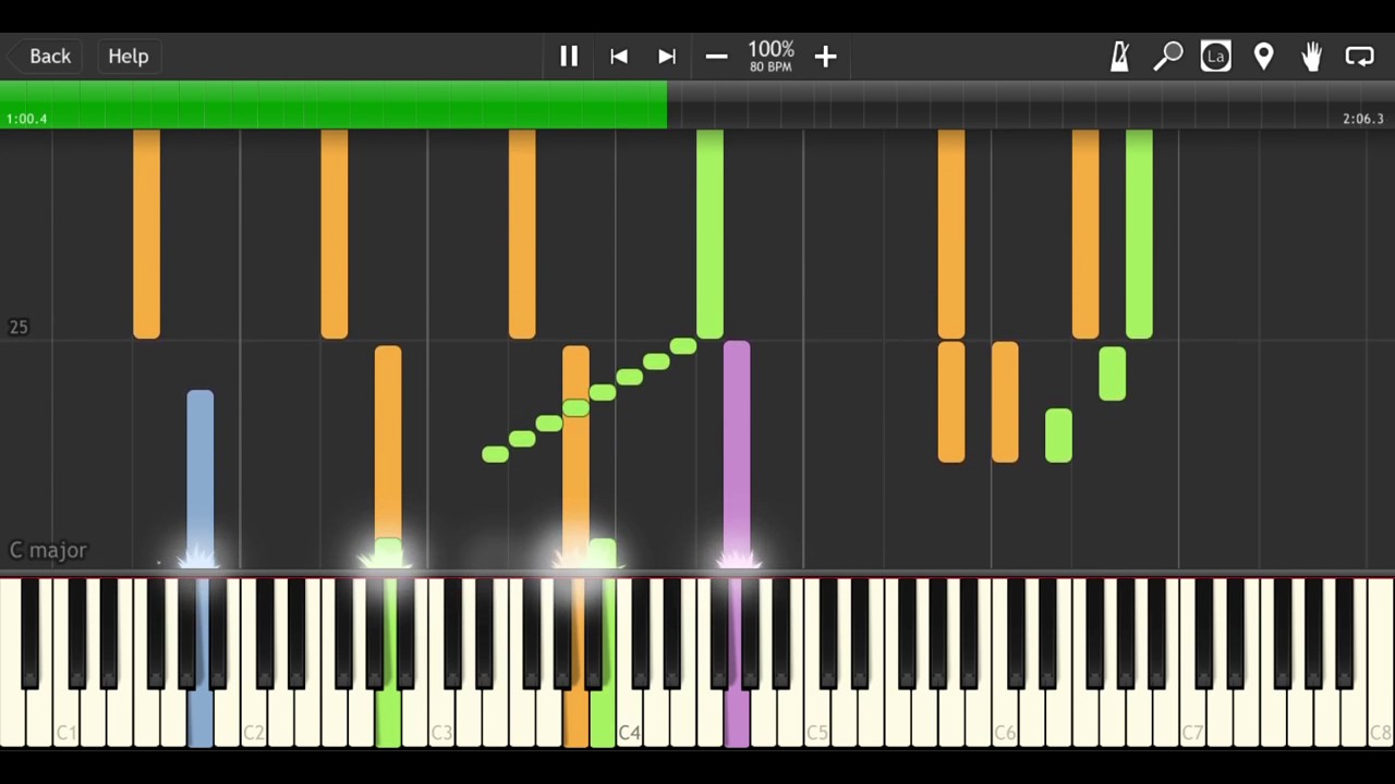 Brave heart Theme song Synthesia Tutorial Piano Cover Epic Music ...