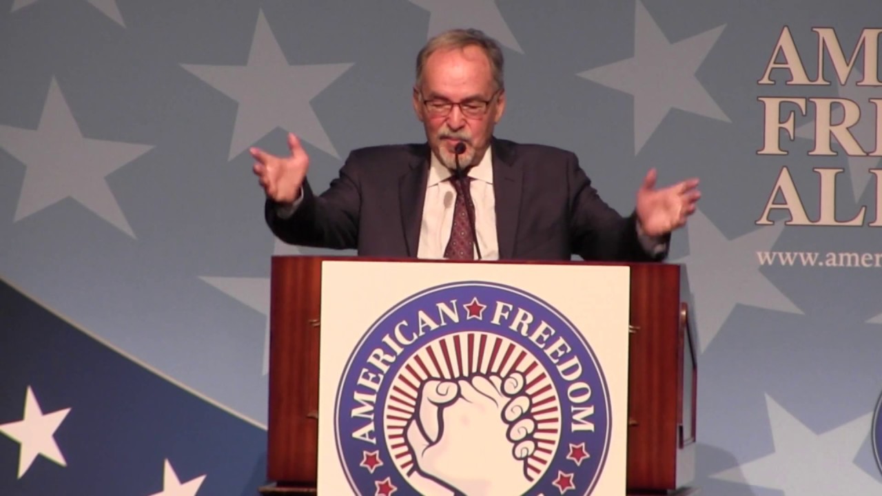 David Horowitz (former liberal) addresses Hero of Conscience Award by ...