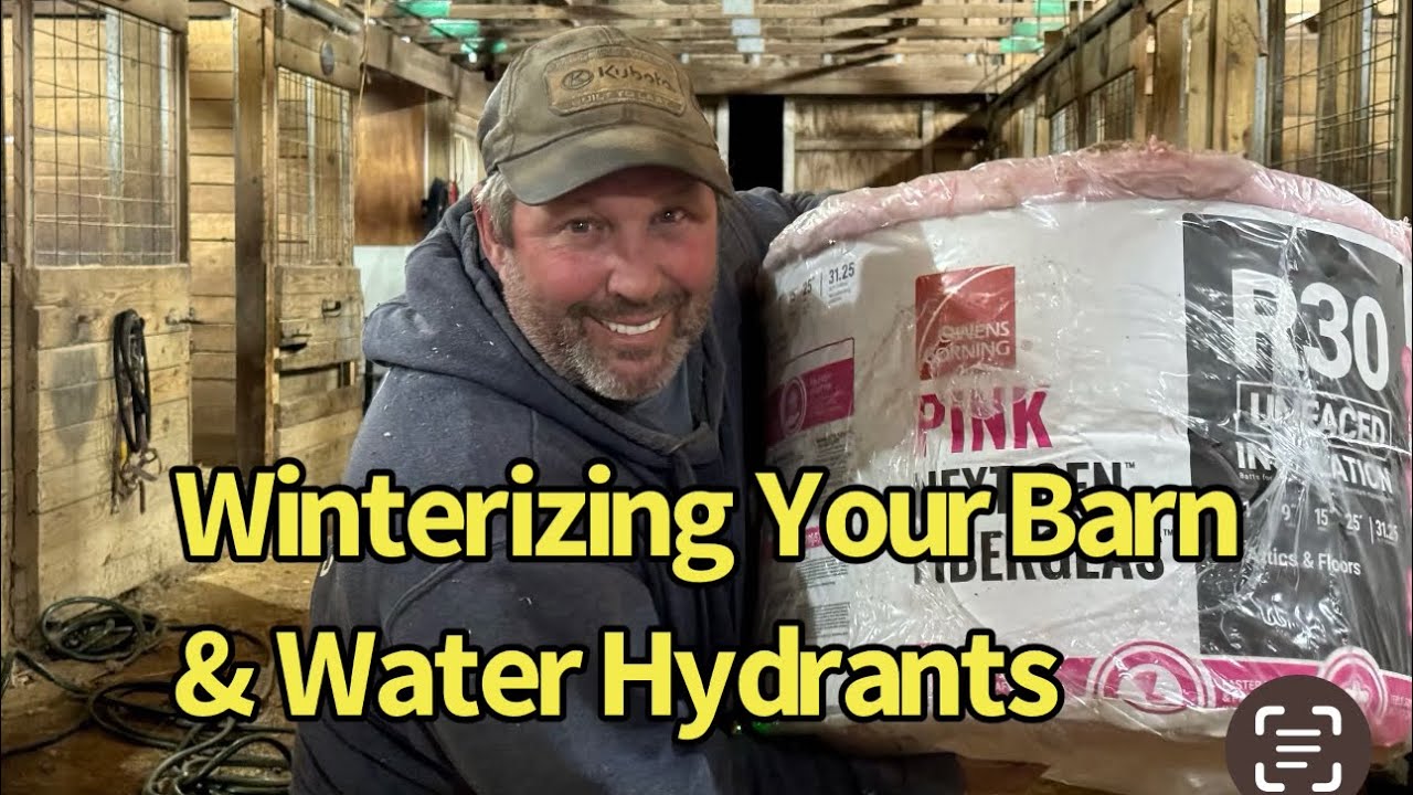 Ideas on How to Insulate Your Barn and Keep Water Hydrants from ...