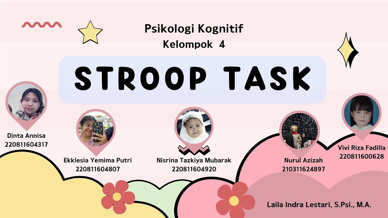 STROOP TASK—KELOMPOK 4 [PSIKOLOGI KOGNITIF] - YouTube