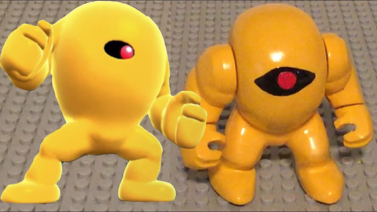 Custom LEGO Yellow Devil big-fig - YouTube