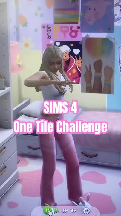 Sims 4- One Tile Challenge Pt.2 - YouTube