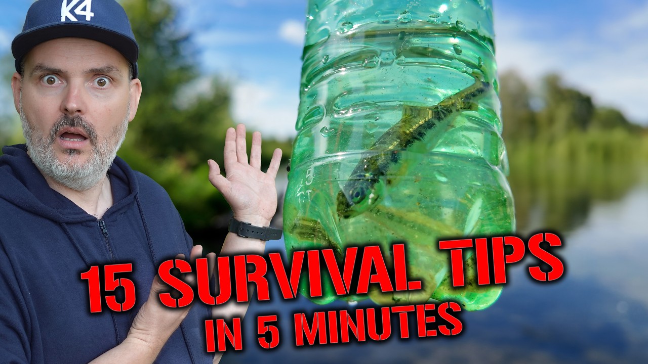 15 Wilderness Survival Tips in 5 Minutes 🌲🏕️ - YouTube