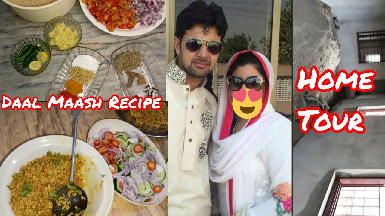 Home Tour😊| Construction Update | Dhaba Style Daal Maash Recipe ...