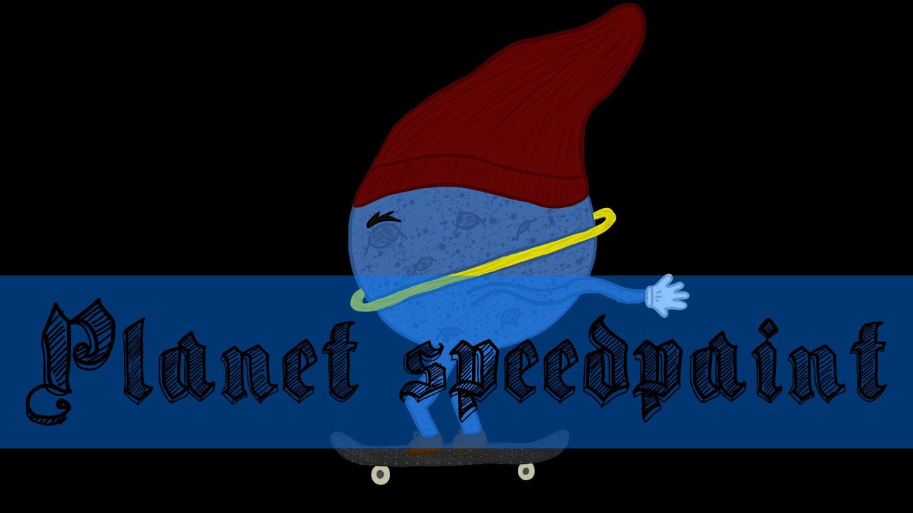 Skating Planet - Speedpaint #2 - YouTube