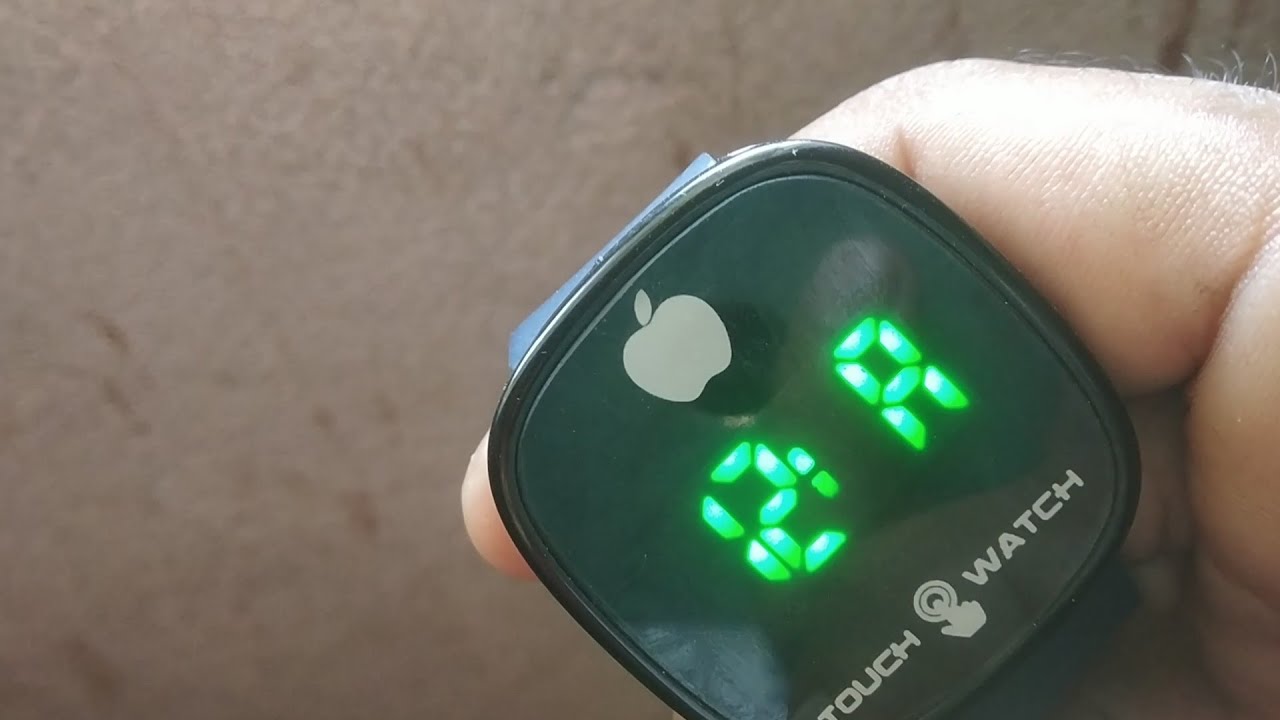 Full video watch⌚time and date settings #touchwatch #timeanddate #watch ...