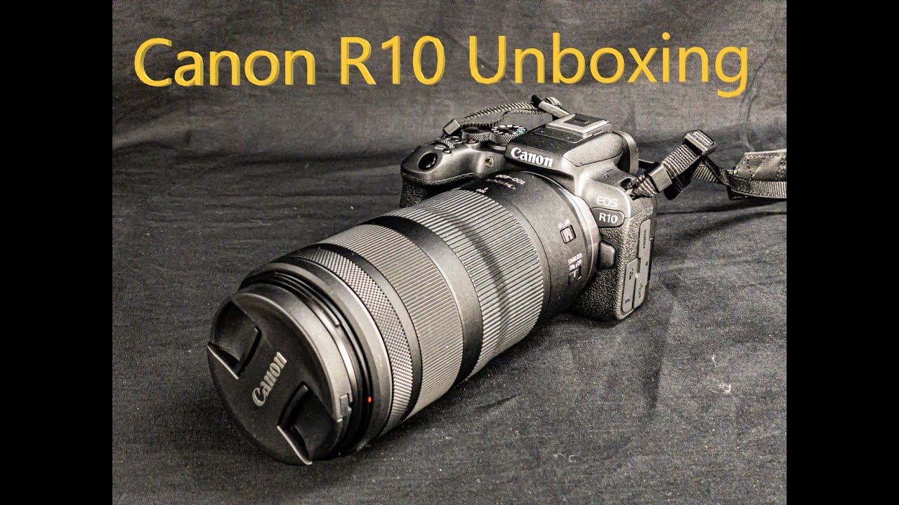 Canon R10 Unboxing by a Plane Spotter - YouTube