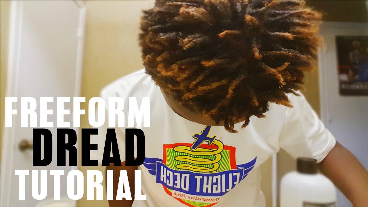 HOW TO: Freeform Dread/ Thot Boy Hairstyle/ Haircut Tutorial!! - YouTube