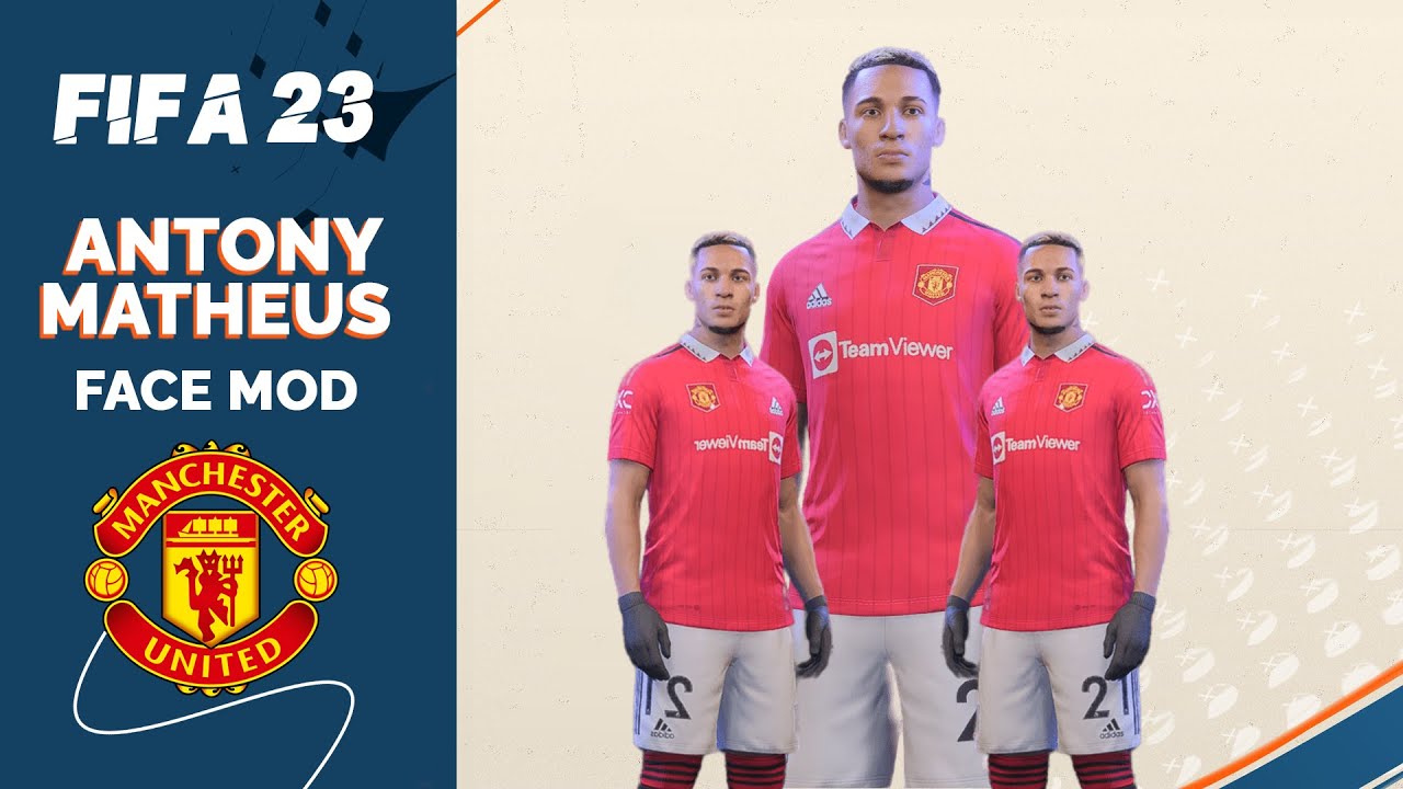 Face Mod: Antony Face Mod For FIFA 23 - YouTube