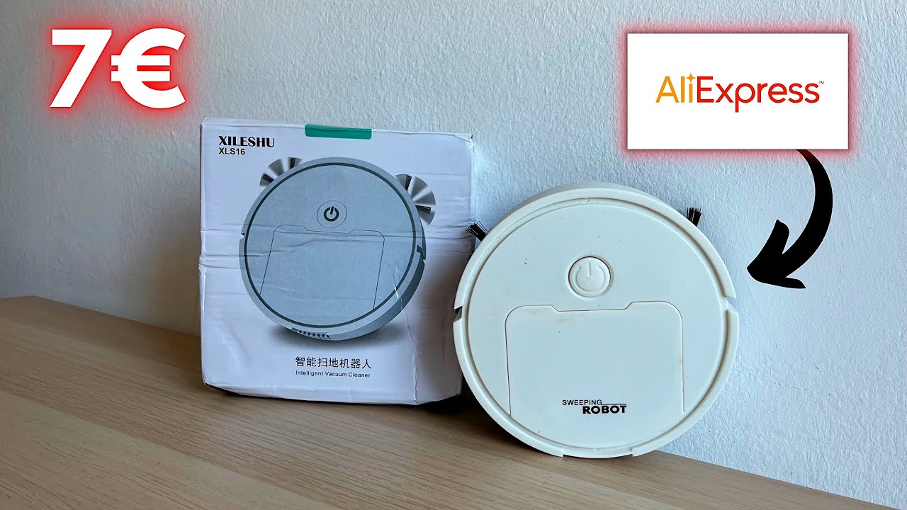 Sweeping Robot aspirador AliExpress UNBOXING y ANÁLISIS | ¿Vale la pena ...