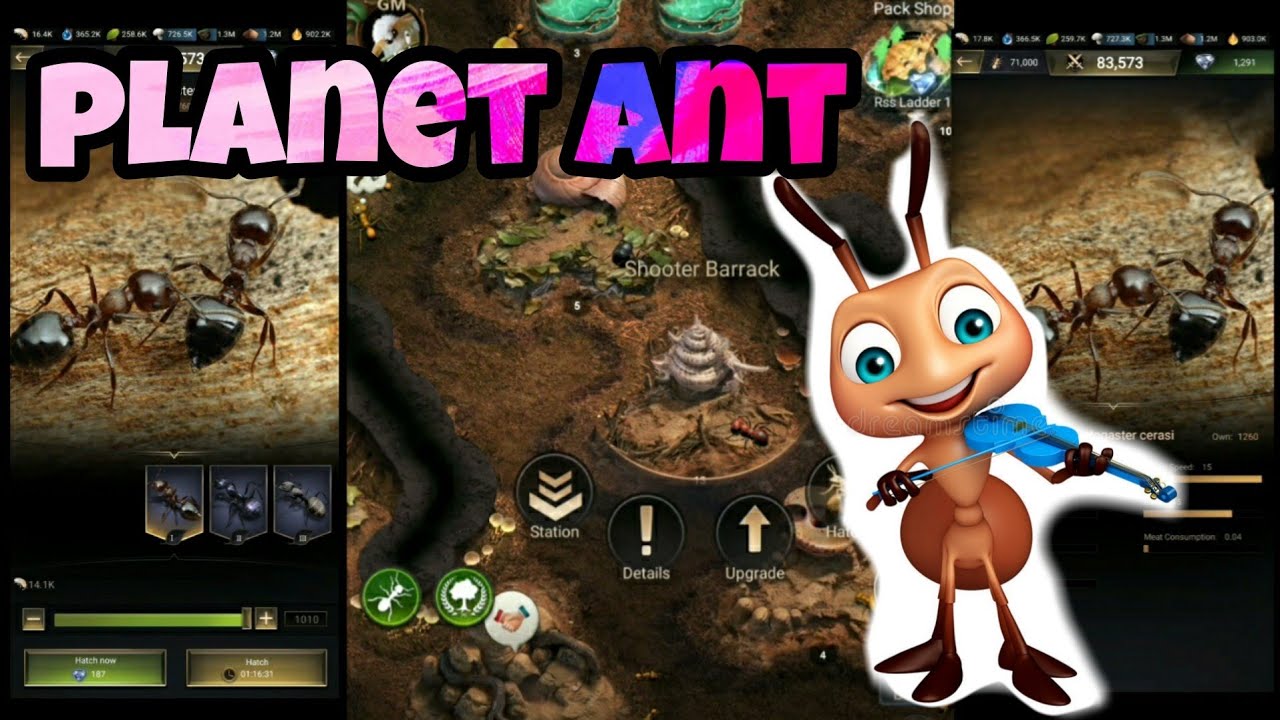 The Ants - Shooter ant nest soldiers upgrade level | game play | the ...