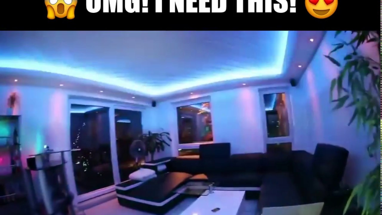 Color Changing LED Strip with Remote Control (5 meters) - YouTube