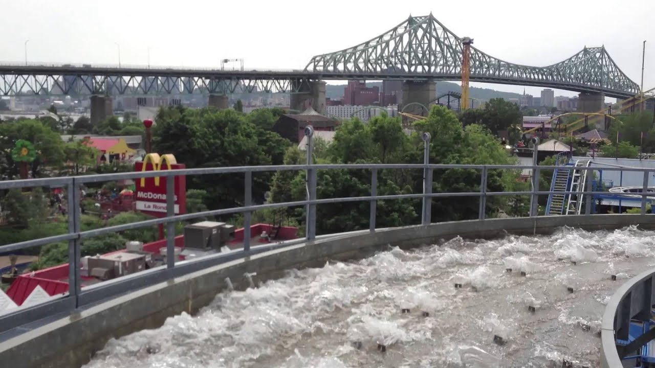 Le Splash à La Ronde - YouTube