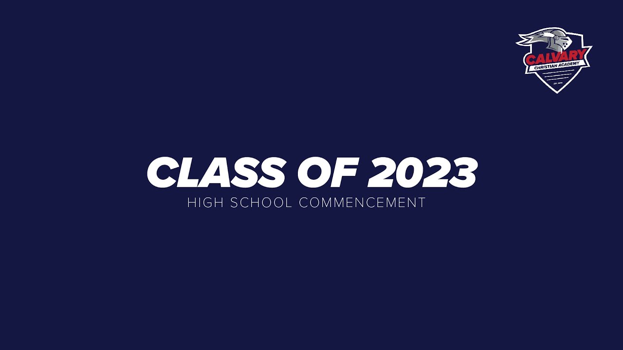 2023 CCA Commencement Ceremony - YouTube