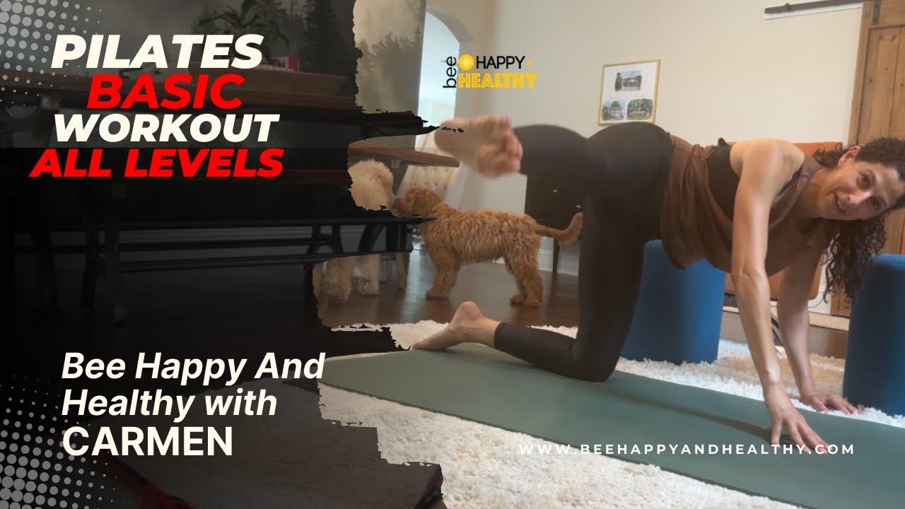 Basic Pilates workout for all fitness levels - YouTube