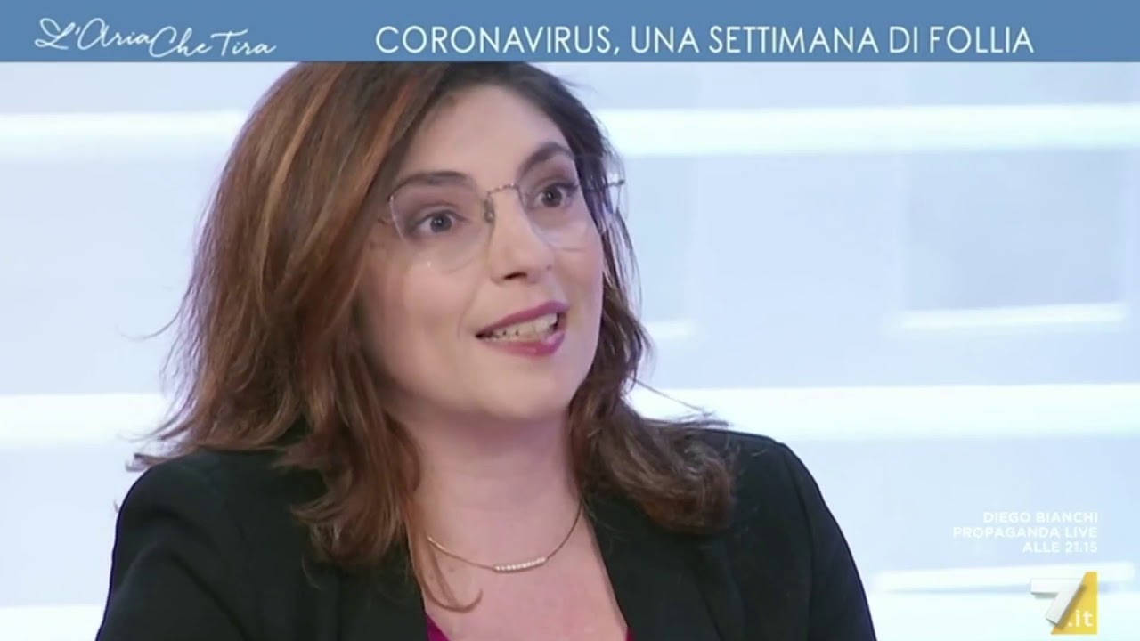 Laura Castelli ospite a L'Aria Che tira La7 27-02-2020 - YouTube