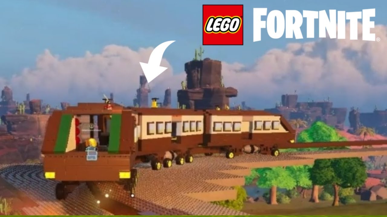 How to Build the Best Train in LEGO Fortnite - YouTube