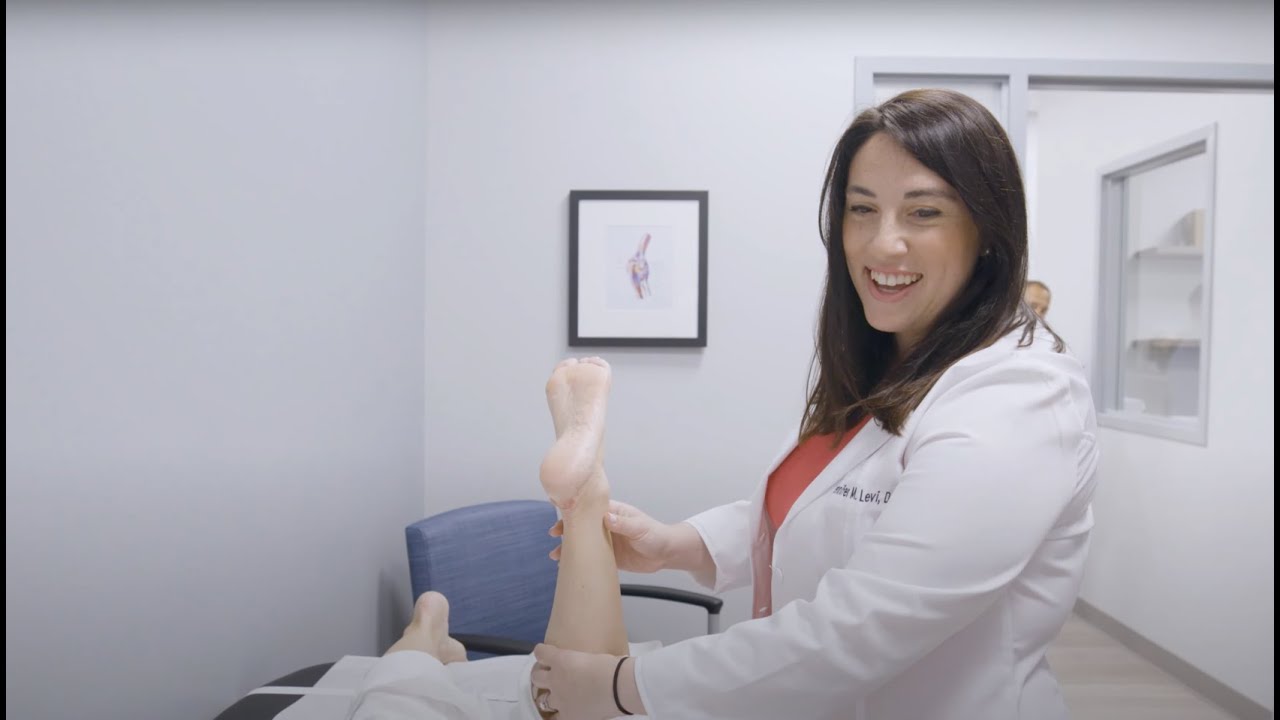 Meet Dr. Levi | Podiatry | Princeton Orthopaedic Associates - YouTube