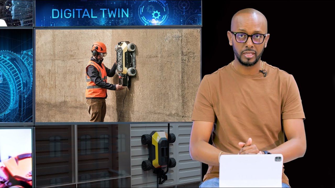 TechTalk With Solomon S24 E3 - ግርግዳ ቧጣጩ ሮቦትና Digital Twin - YouTube