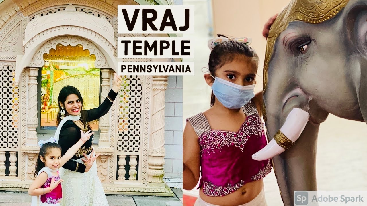 VRAJ Temple Jai Shree Krishna Haven Pennsylvania - YouTube