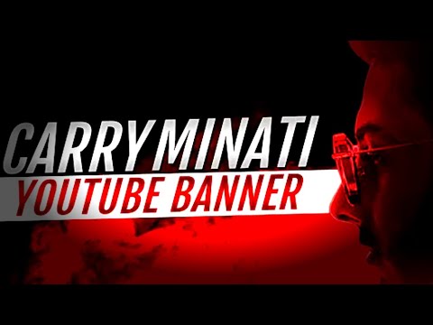 #@CarryMinati Youtube Banner Competition Submission #1 | JoblessFreaks - YouTube