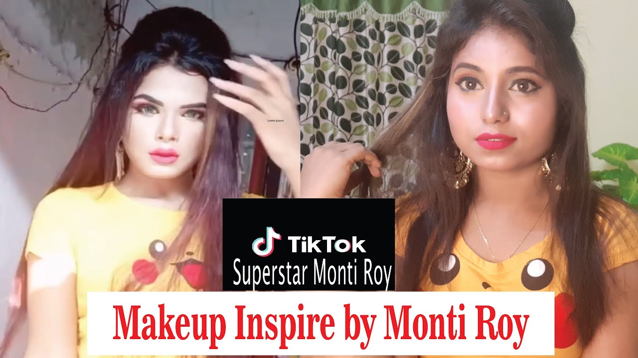 Tiktok Superstar|| Monti Roy || Inspire Makeup Tutorial||| - YouTube