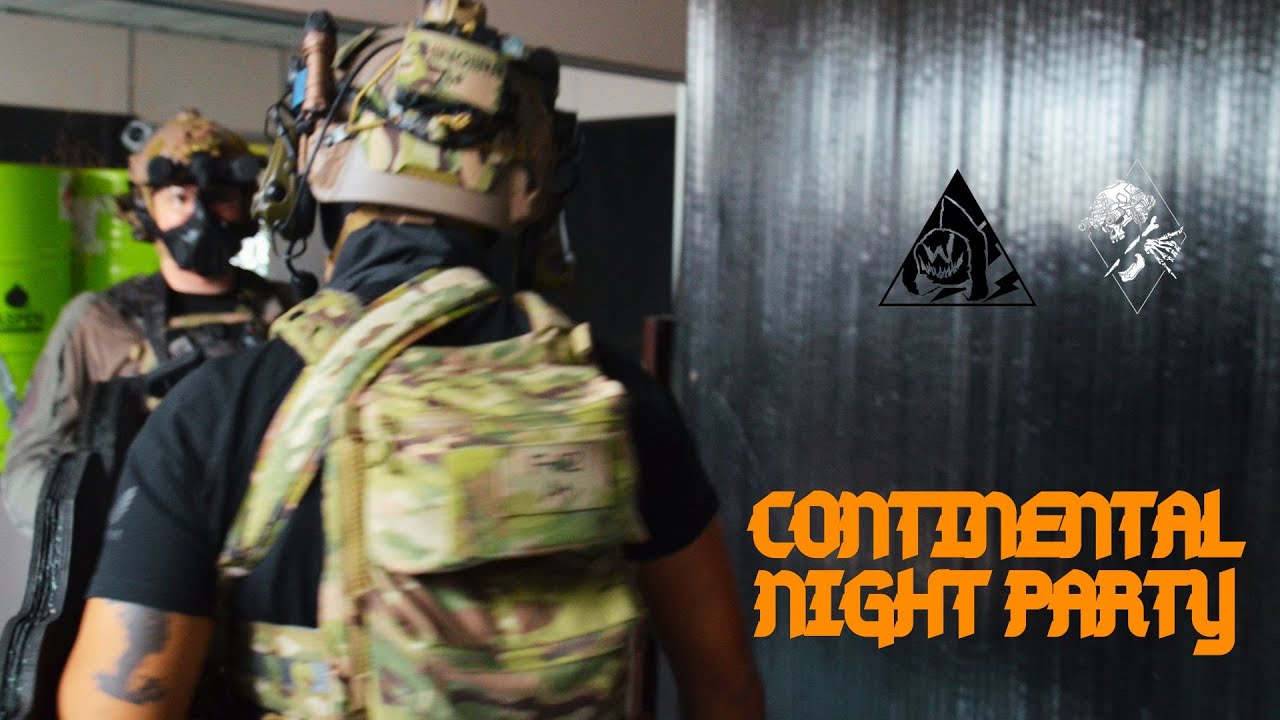 AIRSOFT // CONTI PARTY NIGHT // NOVESKE AEG N4 BRUSHLESS - YouTube