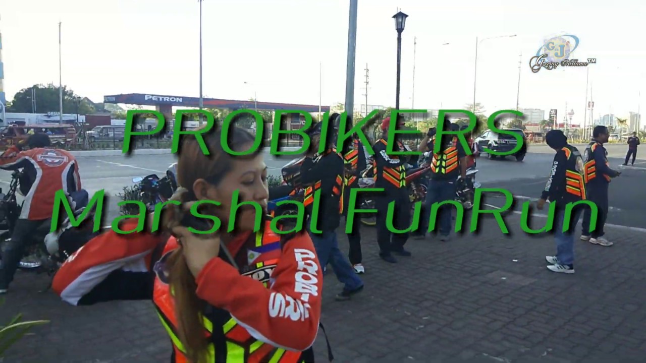 Probikers Marshal Fun Run - YouTube