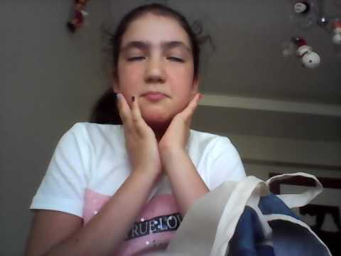 Köye giderken hazırladığım çanta