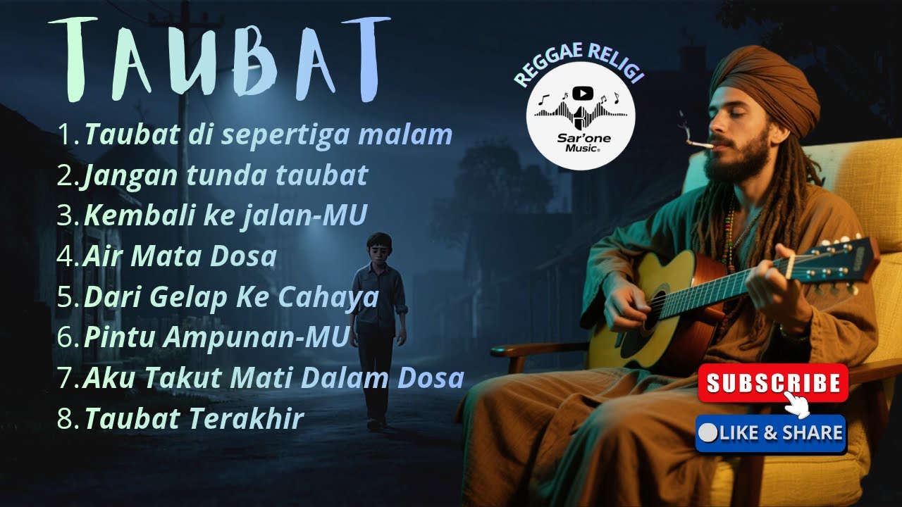 VIRAL! Lagu reggae religi terbaru 2025 || TAUBAT || penuh makna & teman ...