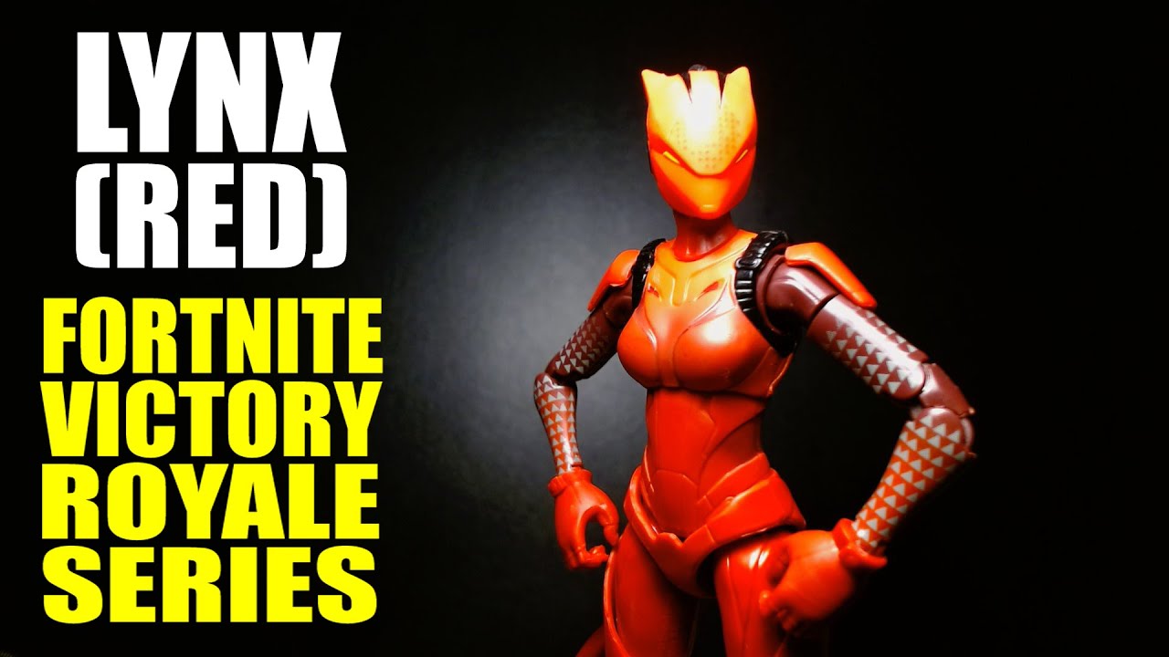 Fortnite Lynx Red Version Hasbro Fortnite Victory Royale Series Action ...
