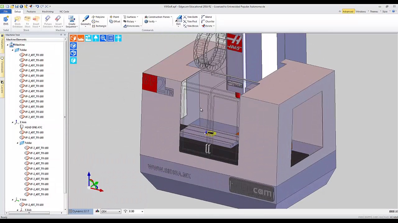 Edgecam Slot Milling - YouTube