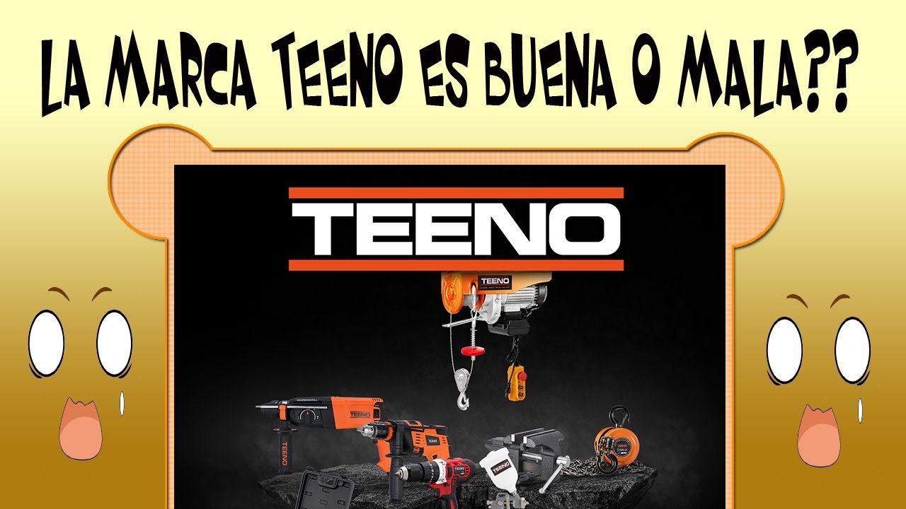 ️ ES BUENA LA MARCA TEENO EN HERRAMIENTAS ?? OPINIONES - YouTube