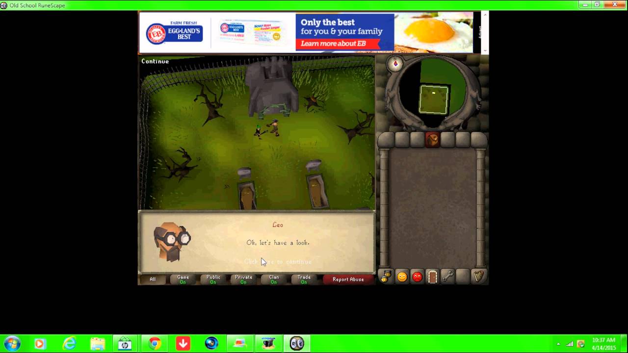 OldSchool RuneScape HD - Gravedigger Random Event! - YouTube