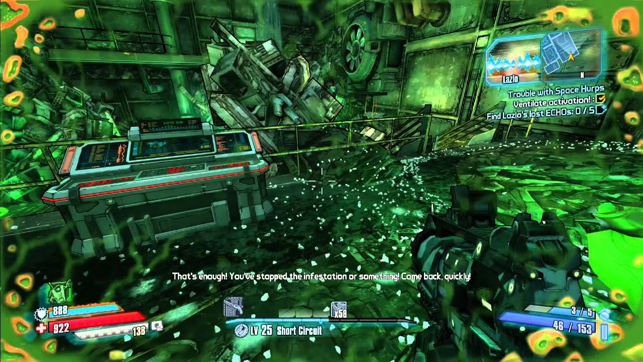 Borderlands Pre-Sequel Trouble with Space Hurps - YouTube