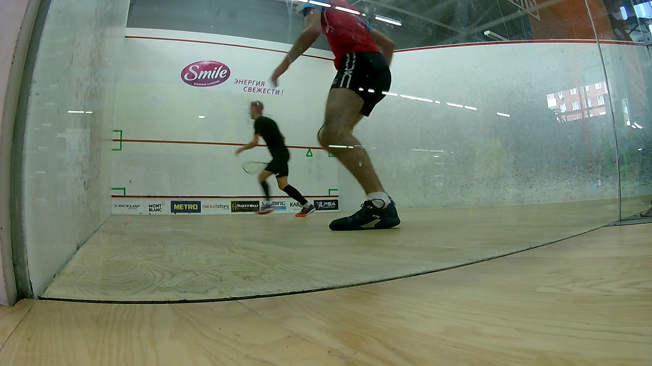 Squash - drop shot 2 - YouTube