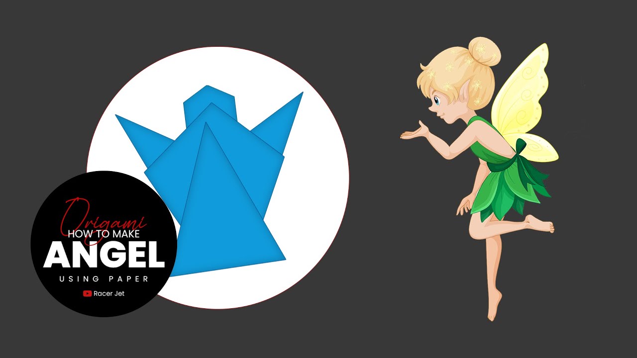 Diy Easy Origami Angel - Create a stunning paper angel in minutes ...