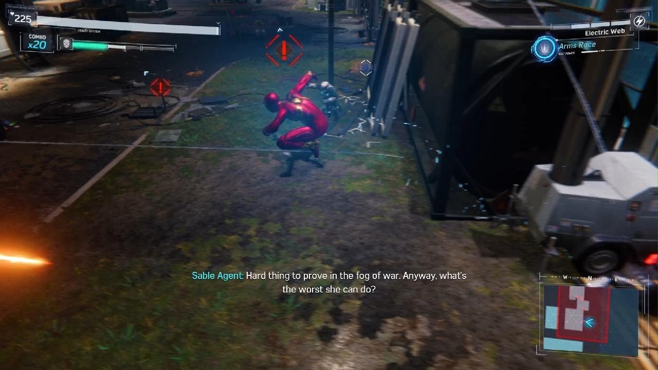 Spider-Man Remastered: Sable Camp 3 - No Damage (Iron Spider Suit ...