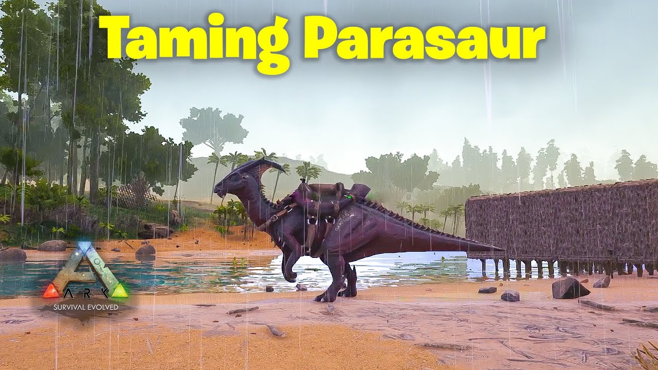 Taming Parasaur | ARK SURVIVAL EVOLVED | PART 2 | ( HINDI )😱 - YouTube
