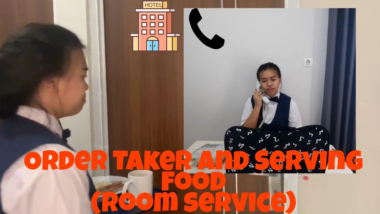 order taker & serving food (Room service - YouTube