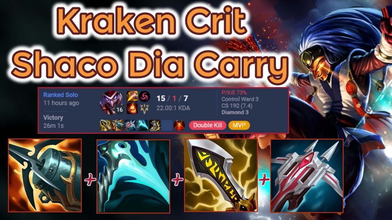 Crit Shaco Jungle vs. Zed - Shaco back to Master [League of Legends ...