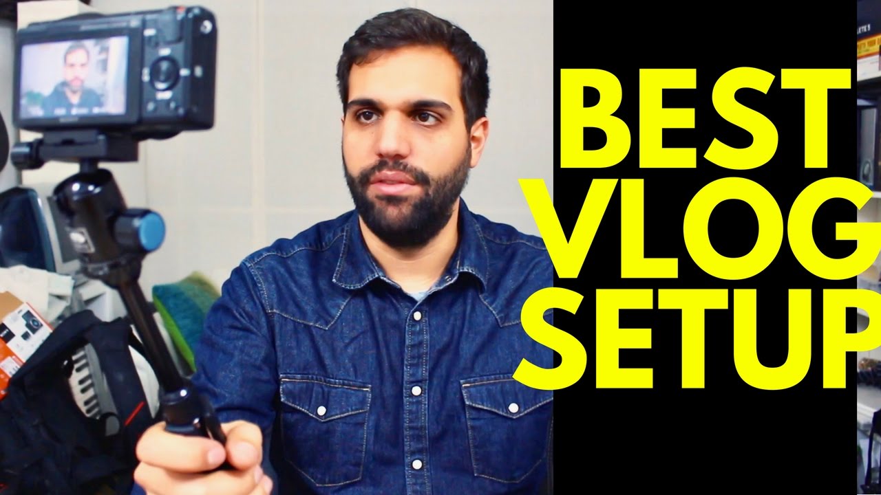 BEST MIRRORLESS CAMERA VLOGGING SETUP - YouTube